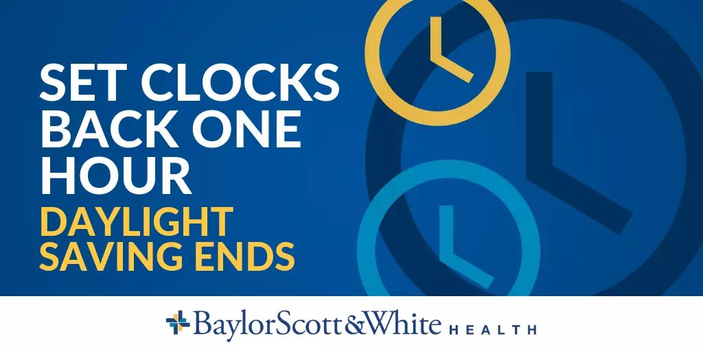 Daylight Saving: “Fall back” into a good sleep pattern